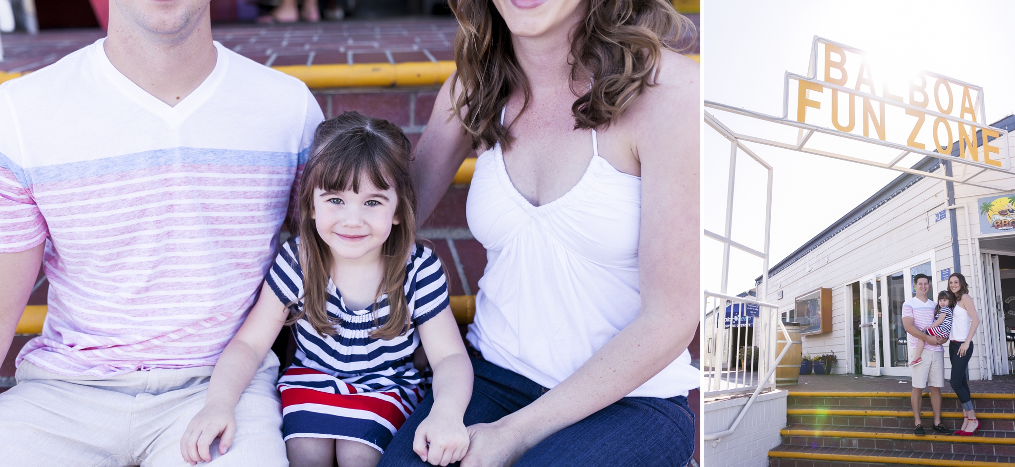 Jill + Aaron | Balboa Fun Zone Engagement Photos | Jaime Davis Photography